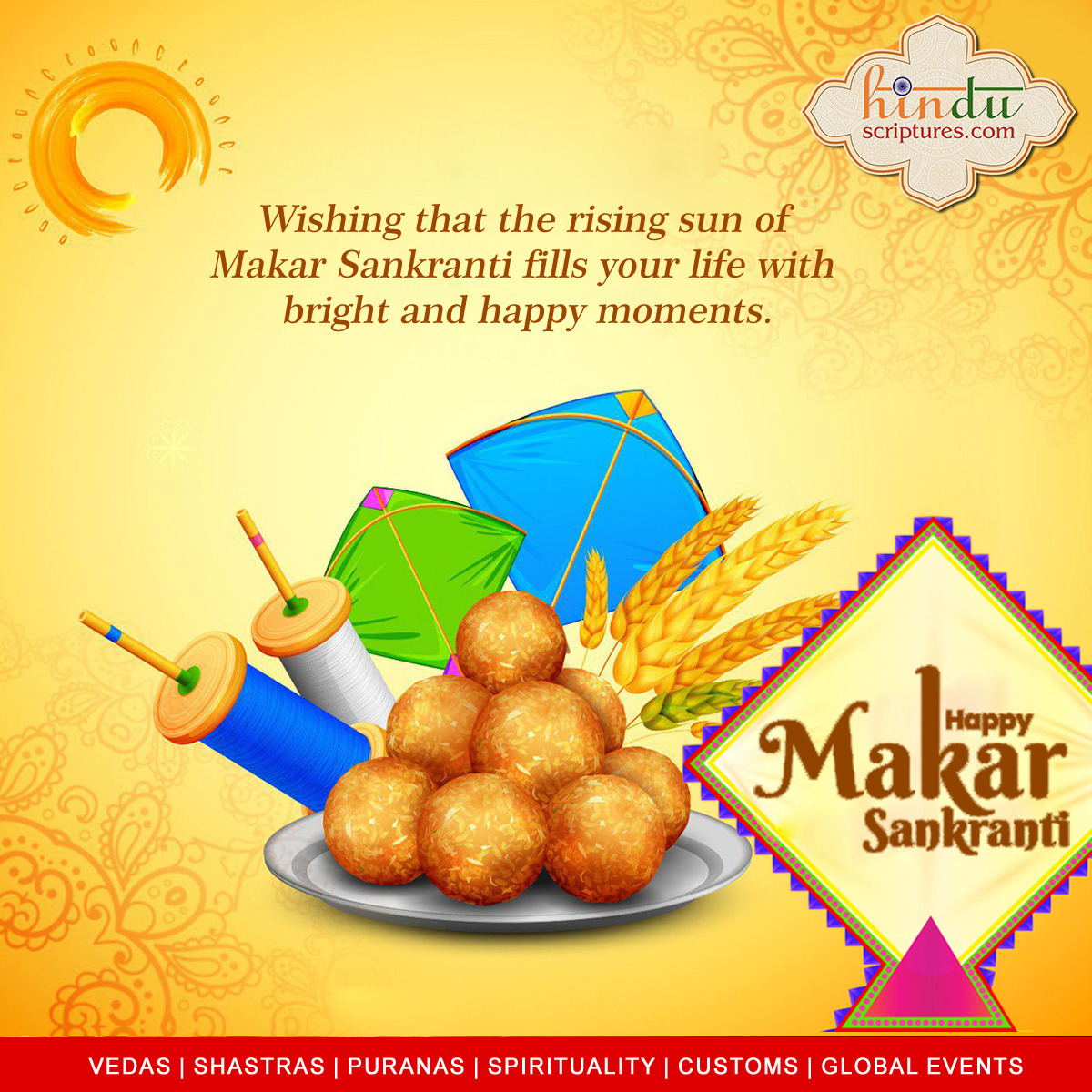 Makar Sankranti – Hindu Scriptures | Vedic lifestyle, Scriptures, Vedas ...